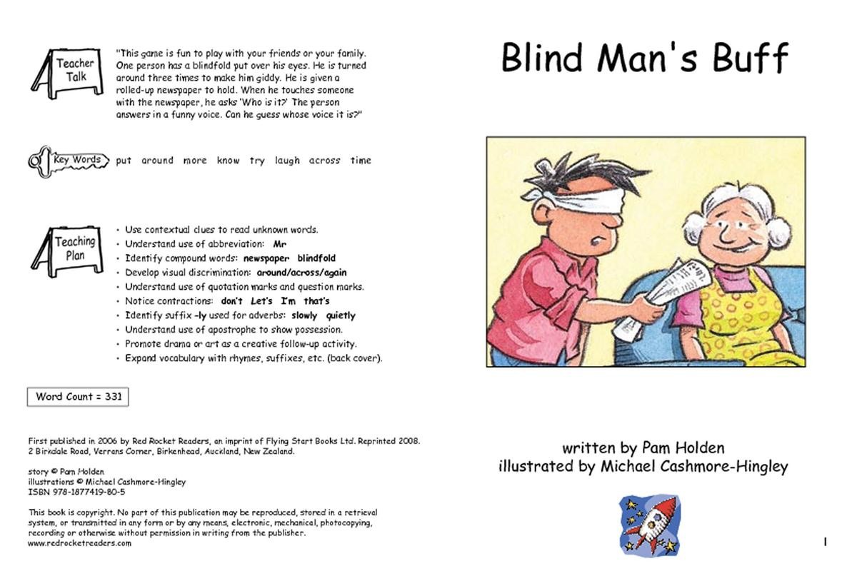 Blind Man's Buff - Flying Start Books