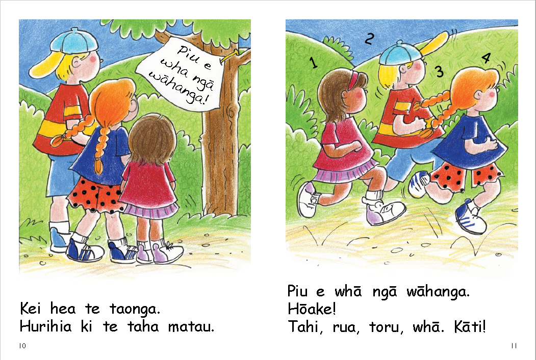 Te Reo Māori - Red Rocket Readers